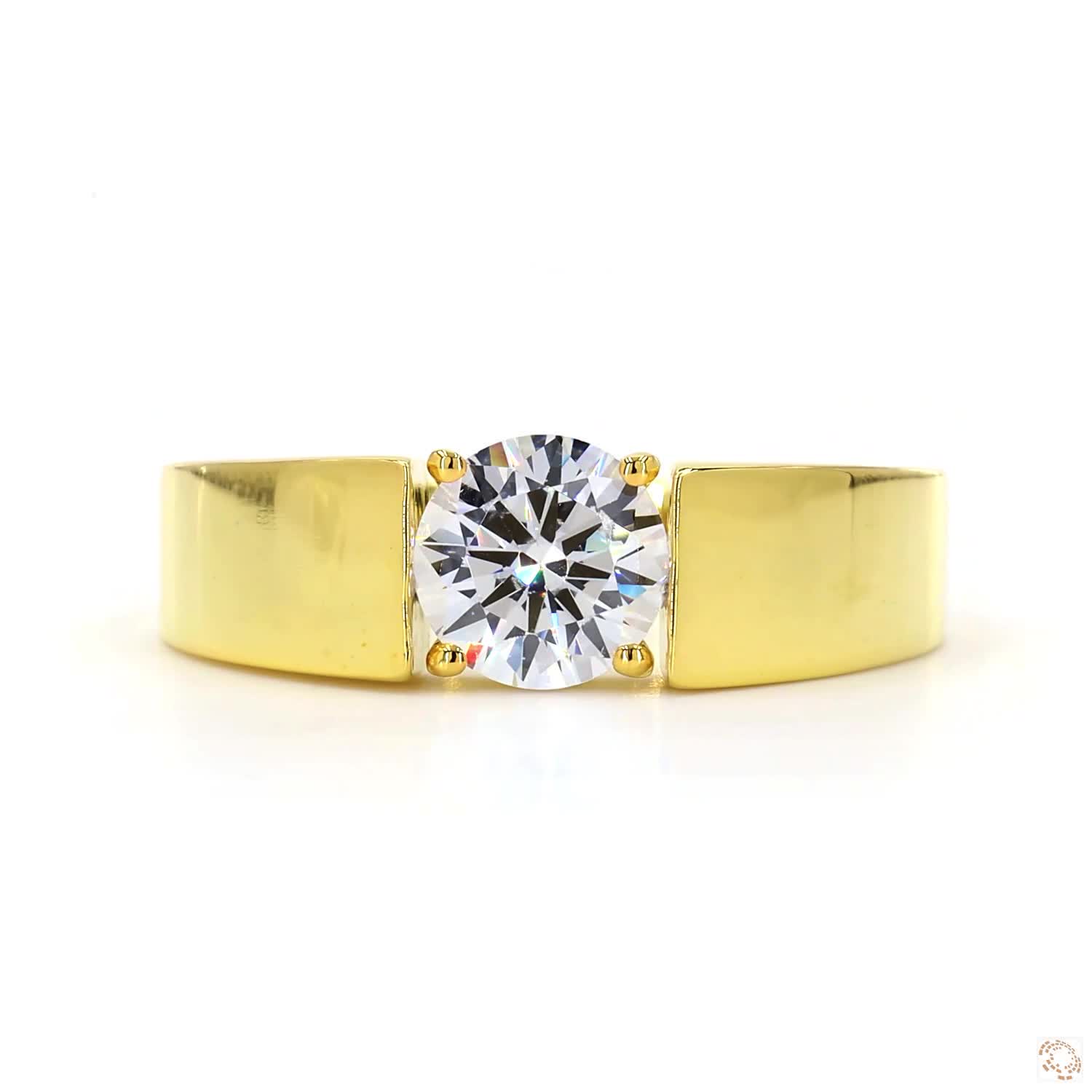 Solitaire Rings TRC0210NTLR - The Royal Carats